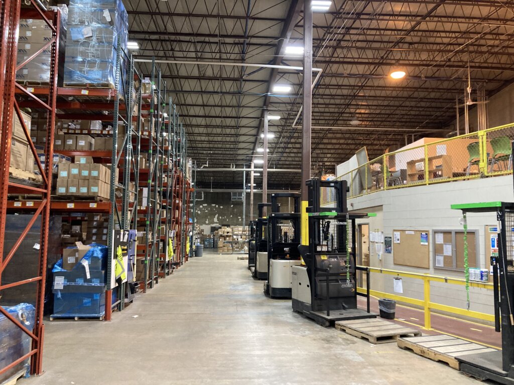 Prime 40,400 Warehouse with Office Available - Follmer Real Estate
